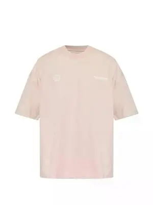 ALLSAINTS Emblem Logo-print Drop-shoulder T-shirt - Pink