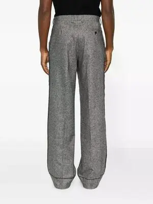 MAISON MARGIELA Belt-loop Wide-leg Trousers