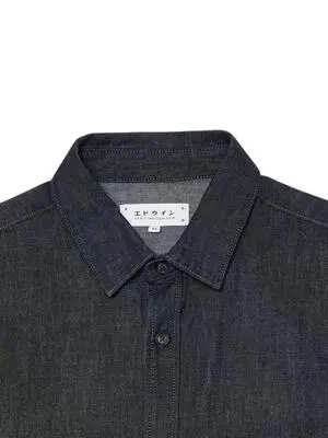 Edwin Short-sleeved Denim Shirt