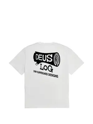 Deus Ex Machina The Log Tee Log-print T-shirt - White