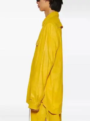 Rick Owens Leather Overshirt