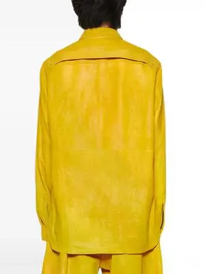 Rick Owens Leather Overshirt