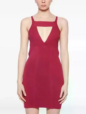Rick Owens V-neck Mini Dress