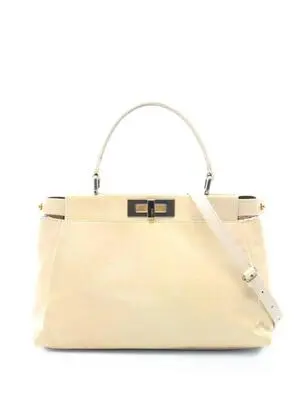 Fendi 2000s Peekaboo Handbag - Neutrals