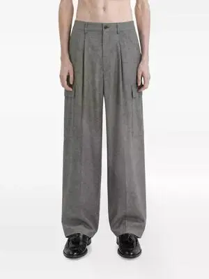 Giorgio Armani Marl-pattern Cargo Trousers