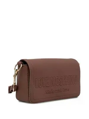 Moschino Logo-debossed Cross Body Bag