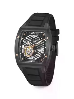 KENNETH COLE Skeleton Tonneau 40mm Watch