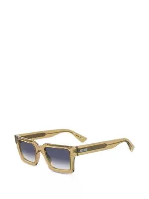 Moschino Rectangle-frame Sunglasses - Neutrals