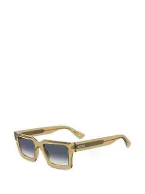 Moschino Rectangle-frame Sunglasses - Neutrals