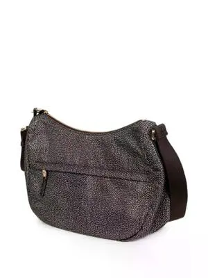 Borbonese B-club Op-print Zip-fastening Shoulder Bag