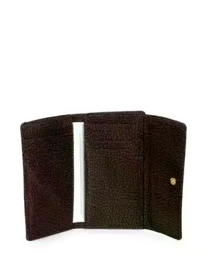 Borbonese Eye-of-the-partridge-print Logo-plaque Wallet