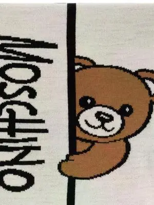 Moschino Teddy Bear Scarf