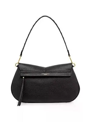 GIANNI CHIARINI Helena Grained Leather Clutch Bag