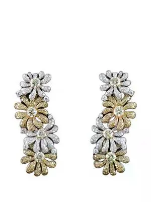 HYT JEWELRY Diamond Earrings - Silver