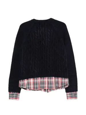 SEMICOUTURE Marcy Wool Blend Cardigan