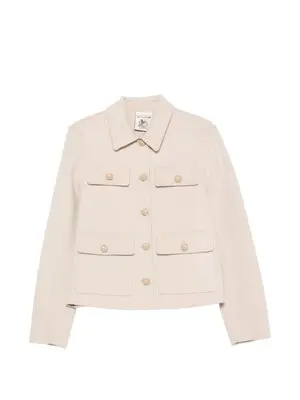 SEMICOUTURE Alisa Wool Jacket - White