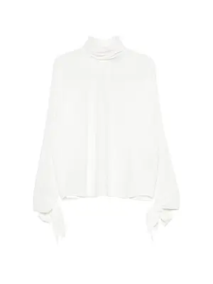 Emporio Armani Crepe Blouse - White