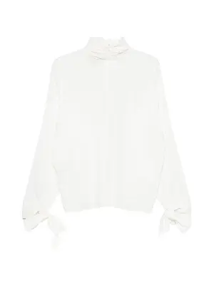 Emporio Armani Crepe Blouse