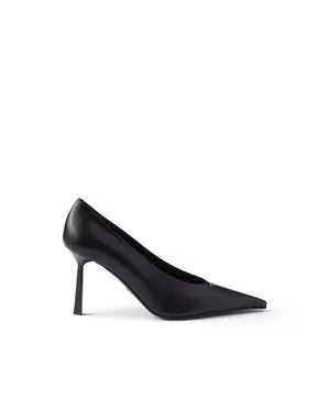 Prada Leather Pointed Toe High Heel Pumps