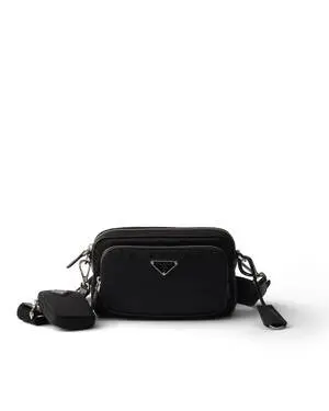Prada Re-nylon Mini Shoulder Bag - Black