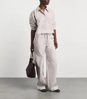 Eterne Cotton Cropped Ludo Shirt