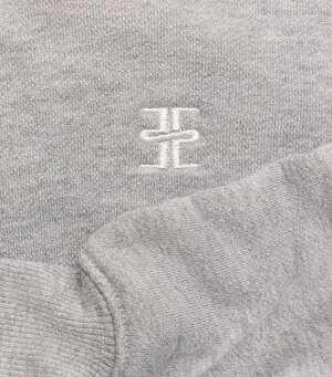 Eterne French Terry Cropped Sweatshirt