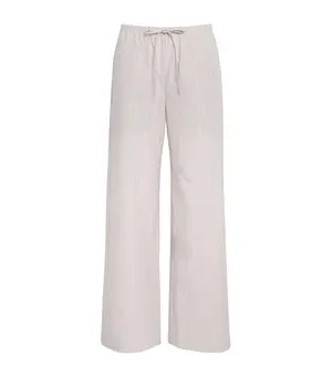 Eterne Cotton Stripe Hugh Trousers