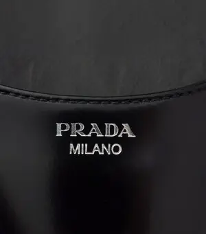 Prada Brushed Leather Slingback Pumps 55