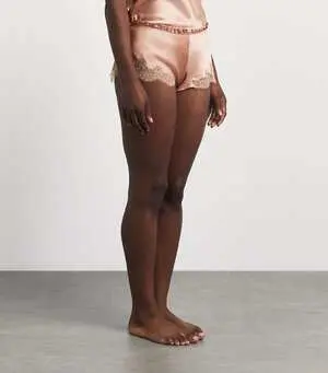 Carine Gilson Silk Cérès Pyjama Shorts