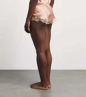 Carine Gilson Silk Cérès Pyjama Shorts
