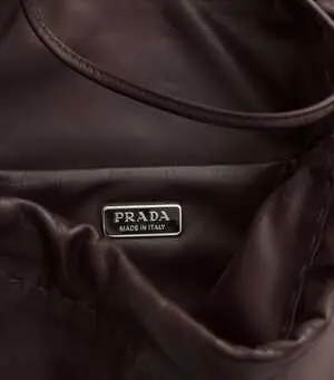 Prada Nappa Leather Wish Pouch
