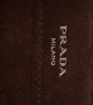 Prada Medium Suede Route Tote Bag
