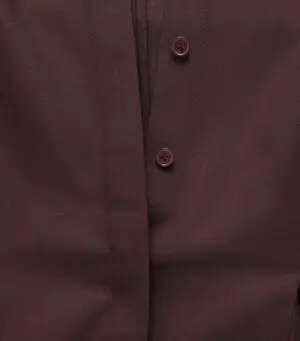 Lafayette 148 New York Stretch-wool Belted Midi Dress