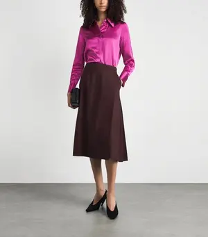 Lafayette 148 New York Silk Shirt