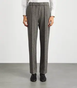 Fabiana Filippi Houndstooth Slim Trousers