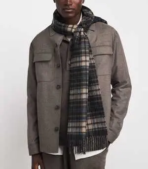 Johnstons Of Elgin Cashmere Double-face Scarf