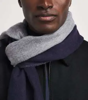 Johnstons Of Elgin Cashmere Double-face Scarf
