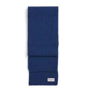 Johnstons Of Elgin Cashmere Lovat Ribbed Scarf