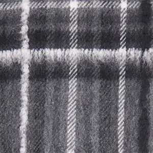 Johnstons Of Elgin Cashmere-silk Tartan Scarf - Grey