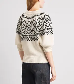 Altuzarra Geometric Jacquard Knit Sweater