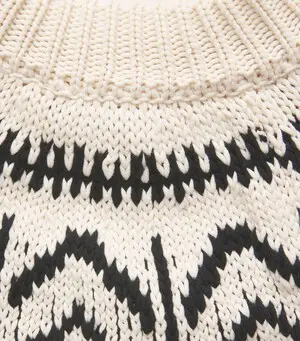 Altuzarra Geometric Jacquard Knit Sweater