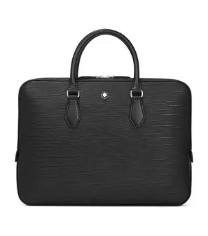 Montblanc Leather Meisterstück 4810 Thin Document Case - Black