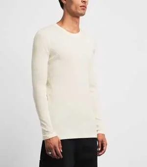 LEMAIRE Ribbed Cotton Long-sleeve T-shirt