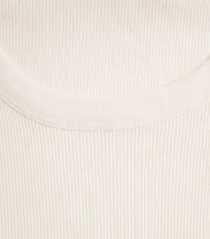 LEMAIRE Ribbed Cotton Long-sleeve T-shirt