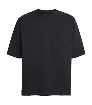 LEMAIRE Cotton Boxy T-shirt - Black