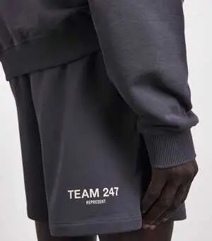 REPRESENT 247 Cotton Jersey Team Shorts