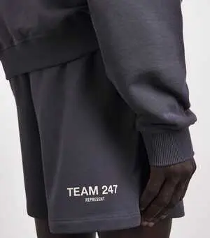 REPRESENT 247 Cotton Jersey Team Shorts