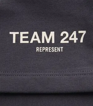 REPRESENT 247 Cotton Jersey Team Shorts