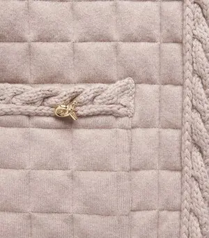 Fabiana Filippi Wool-silk-cashmere Quilted Jacket