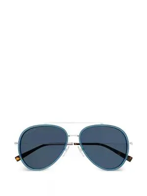 Gucci Tiny Gg Pilot-frame Sunglasses